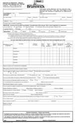 New Brunswick Department of Health Forms PDF templates. download Fill ...