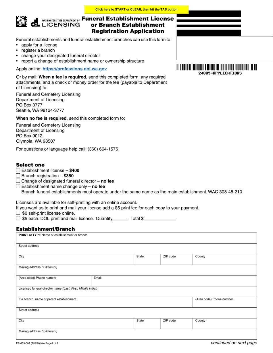 Form FE-653-009 - Fill Out, Sign Online and Download Fillable PDF ...