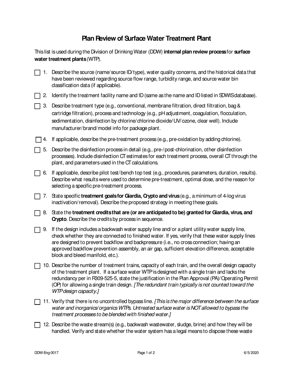 Form DDW-Eng-0017 - Fill Out, Sign Online and Download Fillable PDF ...