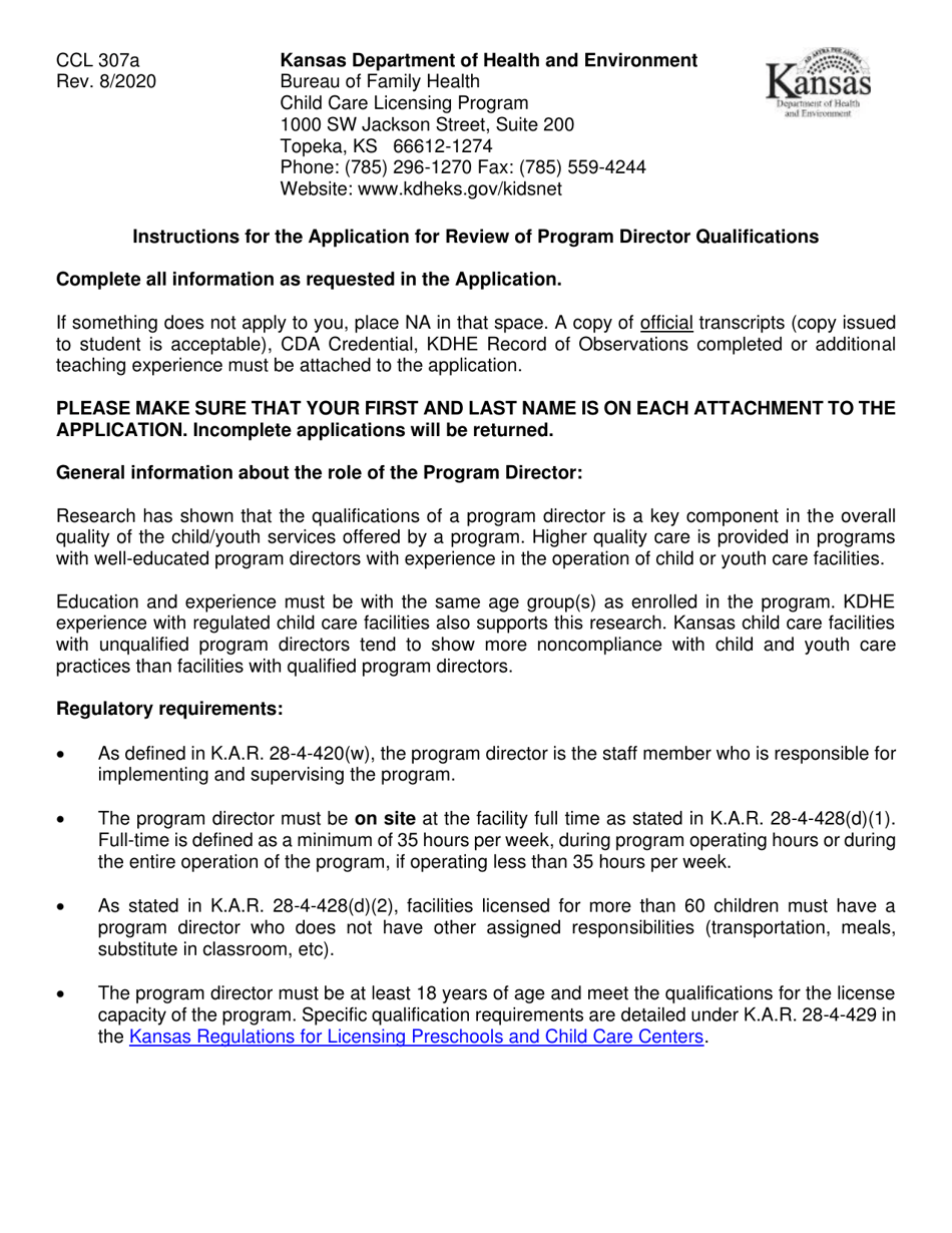 Download Instructions for Form CCL.307 Application for Review of ...