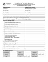 Form ST-200 (State Form 48843) Download Fillable PDF or Fill Online ...