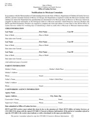 Form CFS1000-6 Download Fillable PDF or Fill Online Notification to ...