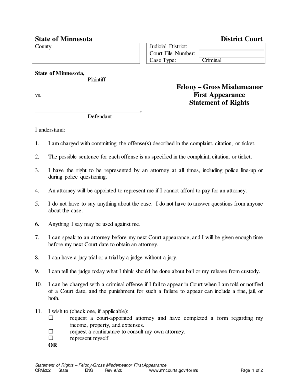 Form CRM202 - Fill Out, Sign Online and Download Printable PDF ...