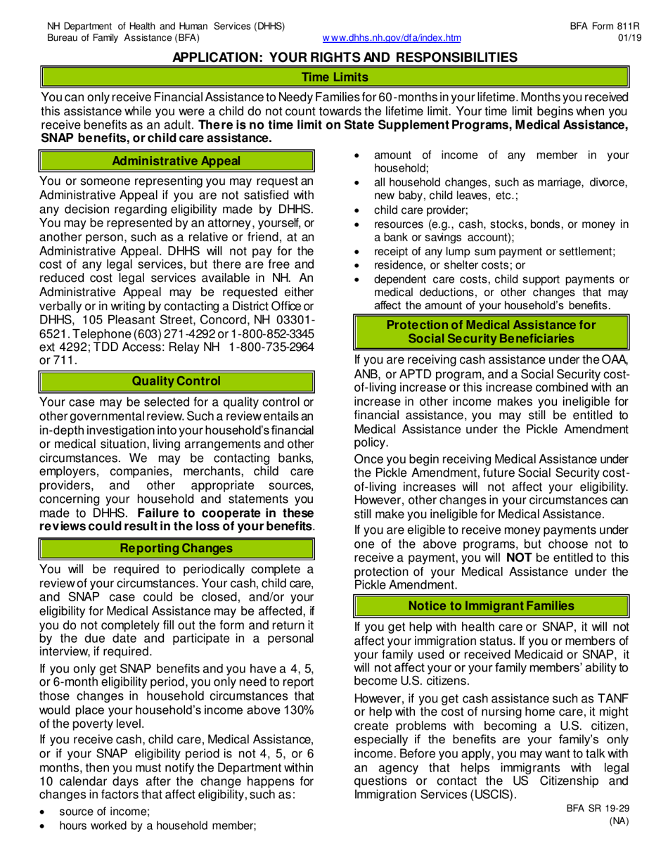 BFA Form 800 Download Printable PDF or Fill Online Application for ...