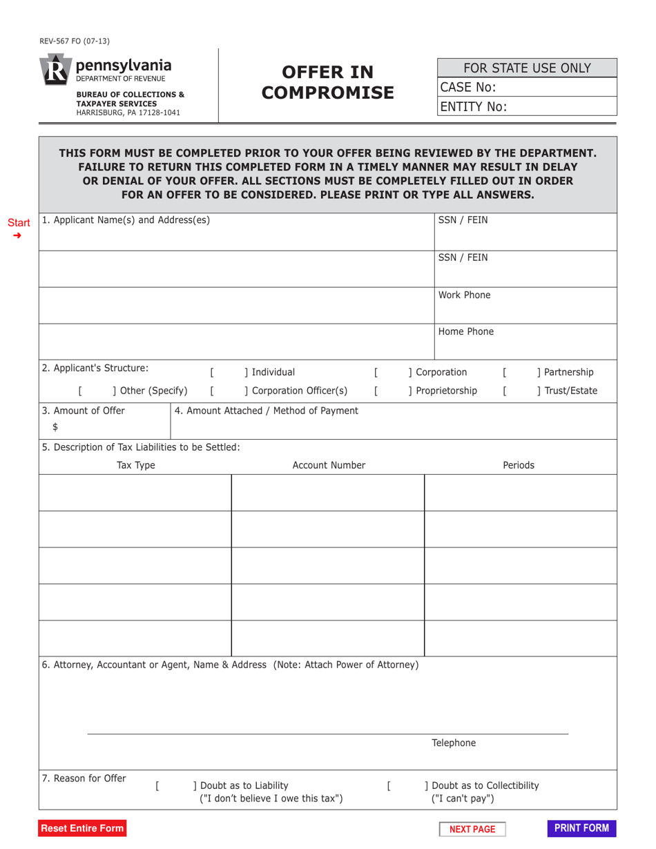 Form REV-567 - Fill Out, Sign Online and Download Fillable PDF ...