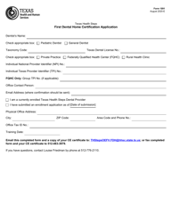 Form 1091 Download Fillable PDF or Fill Online First Dental Home ...