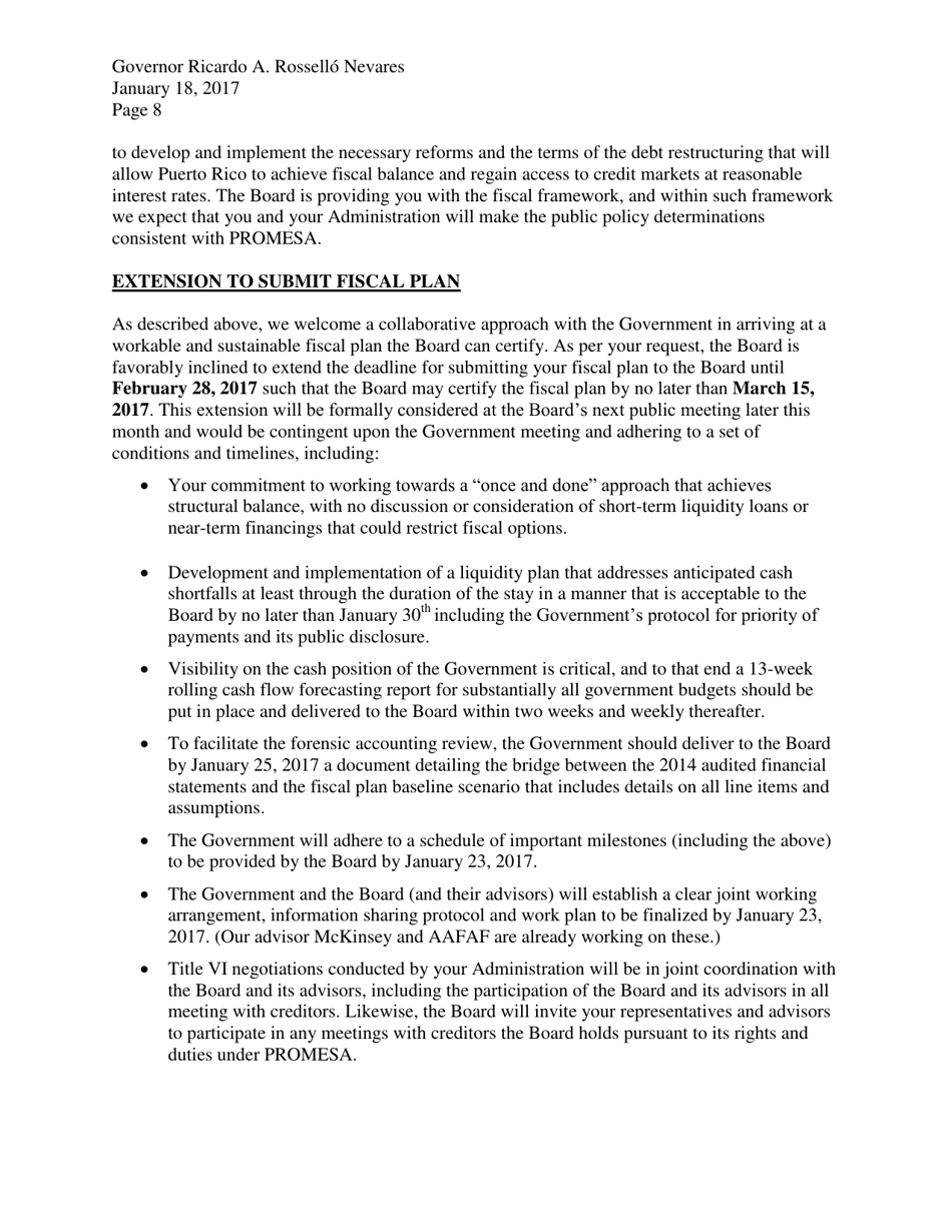 Puerto Rico Financial Oversight and Management Board for Puerto Rico ... Puerto Rico Financial Oversight and Management Board for Puerto Rico ...