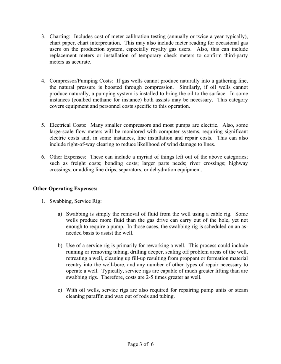 Download Instructions for Oil & Gas Operating Survey Form PDF ...