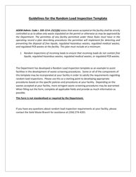 Alabama Random Load Inspection Template - Fill Out, Sign Online and ...