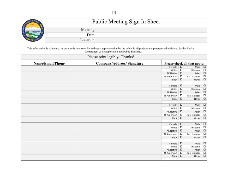 Alaska Public Meeting Sign In Sheet Fill Out Sign Online And alaska-public-meeting-sign-in-sheet-fill-out-sign-online-and