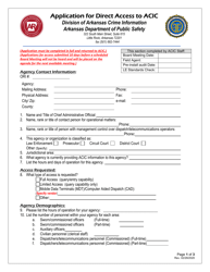 Arkansas Department of Public Safety Forms PDF templates. download Fill ...