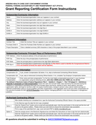 Download Instructions for Federal Funding Accountability and ...