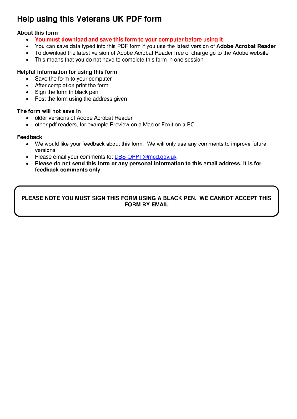Form AFCSWPS0001 - Fill Out, Sign Online and Download Fillable PDF ...