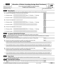 IRS Form 8888 - 2020 - Fill Out, Sign Online and Download Fillable PDF ...