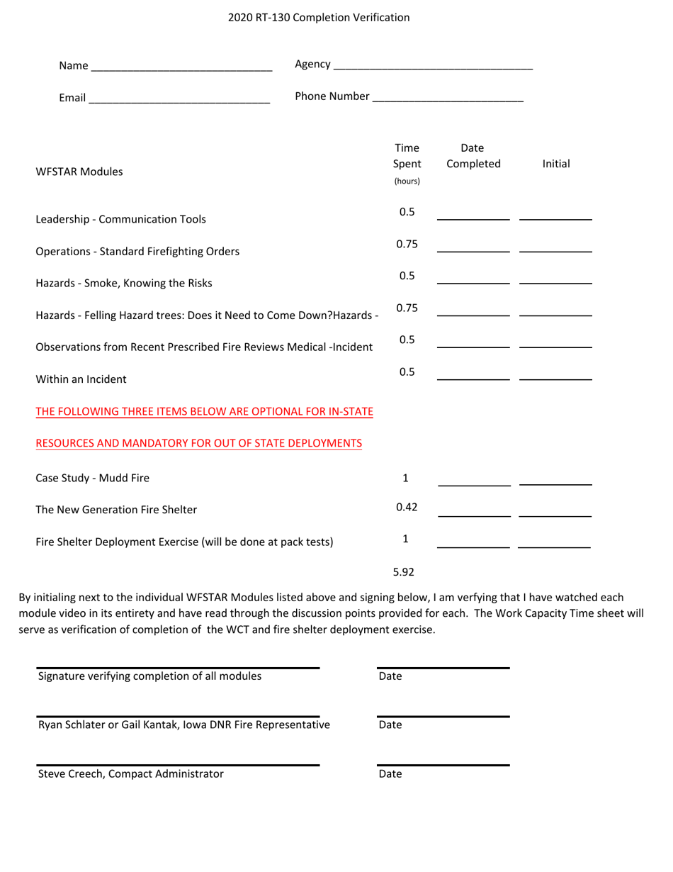 Form RT-130 - 2020 - Fill Out, Sign Online and Download Printable PDF ...