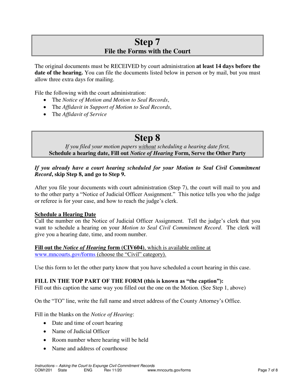 Form COM1201 - Fill Out, Sign Online and Download Printable PDF ... Form COM1201 - Fill Out, Sign Online and Download Printable PDF ...