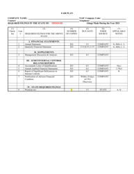 2021 Missouri Fair Plan Checklist Download Printable PDF | Templateroller