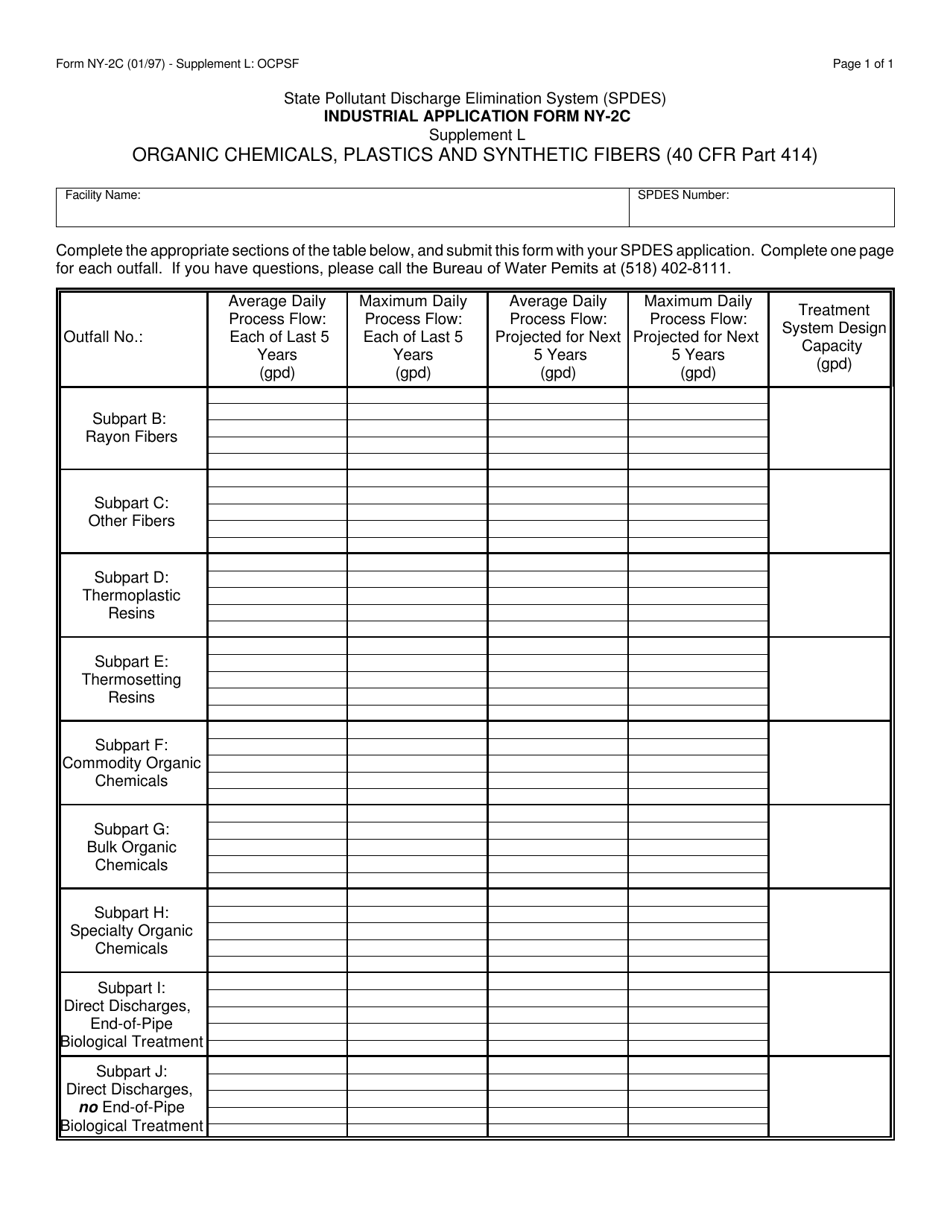 Form NY-2C Supplement L - Fill Out, Sign Online and Download Fillable ...