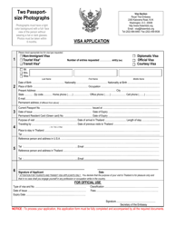 Washington, D.C. Liberia Visa Application Form - the Liberian Embassy ...