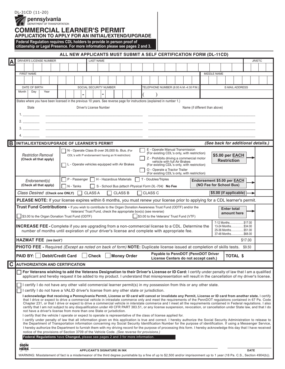 Form DL-31CD - Fill Out, Sign Online and Download Printable PDF ...