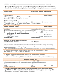 South Dakota Department of Social Services Forms PDF templates ...