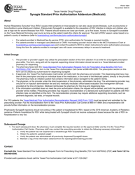 Form 1322 Download Fillable PDF or Fill Online Texas Medicaid Prior Authorization ...