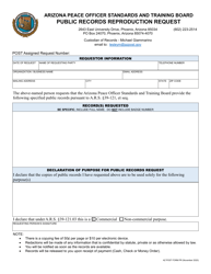 AZPOST Form PR - Fill Out, Sign Online and Download Fillable PDF ...