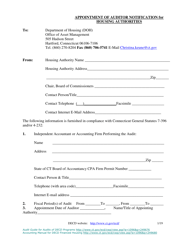 Connecticut Department of Housing Forms PDF templates. download Fill ...
