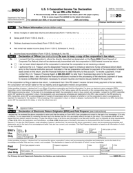 IRS Form 8453-S Download Fillable PDF or Fill Online U.S. S Corporation ...