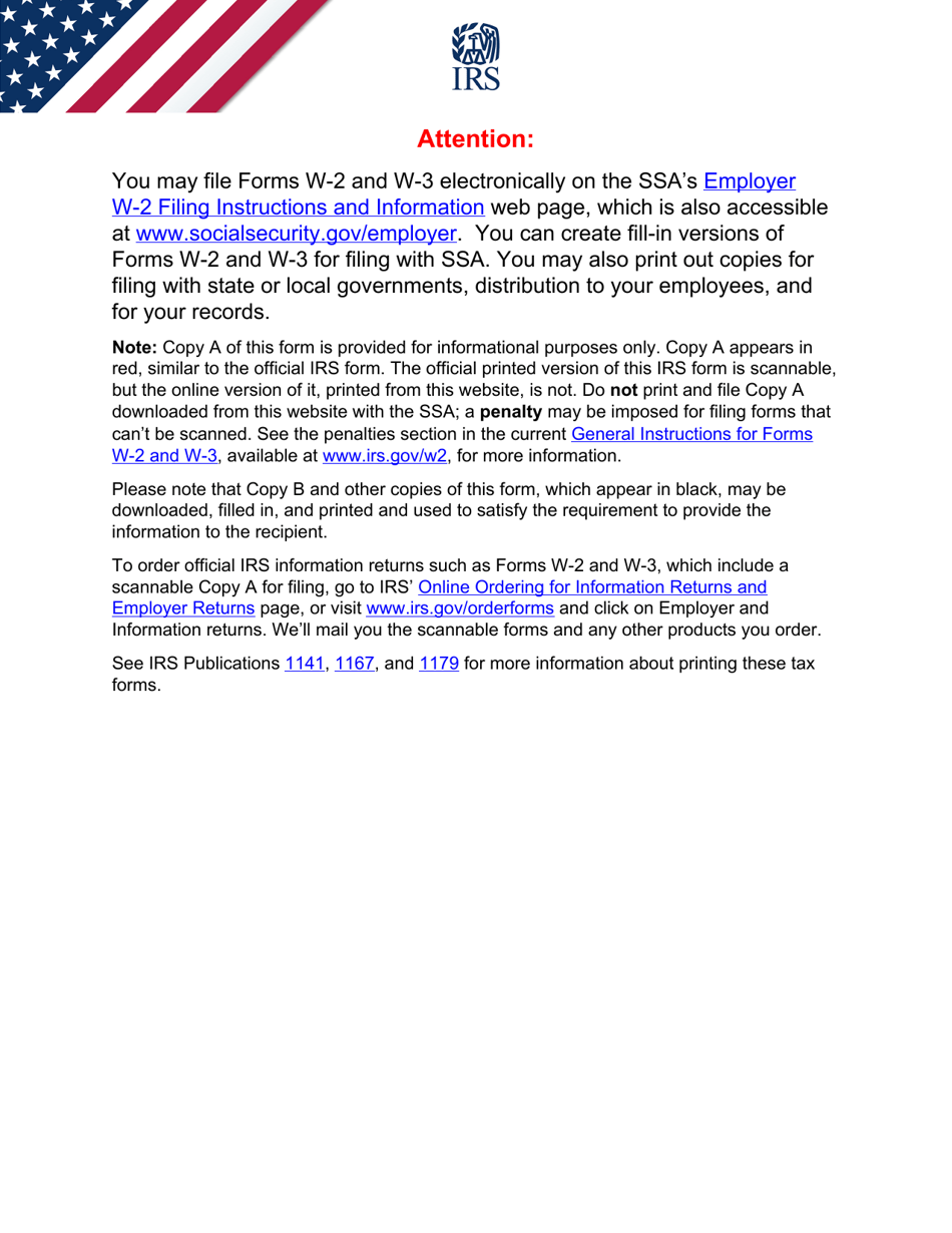 IRS Form W-2 - 2021 - Fill Out, Sign Online and Download Printable PDF ...