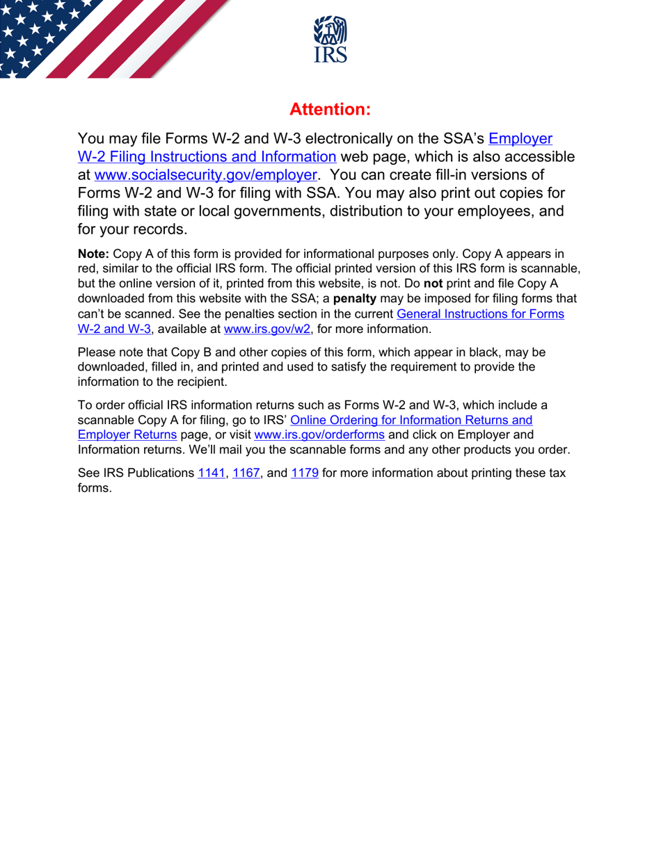 IRS Form W-3 Download Printable PDF or Fill Online Transmittal of Wage ...