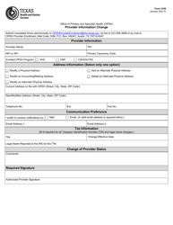 Nevada Provider Information Change Form - Immunization Program Download ...