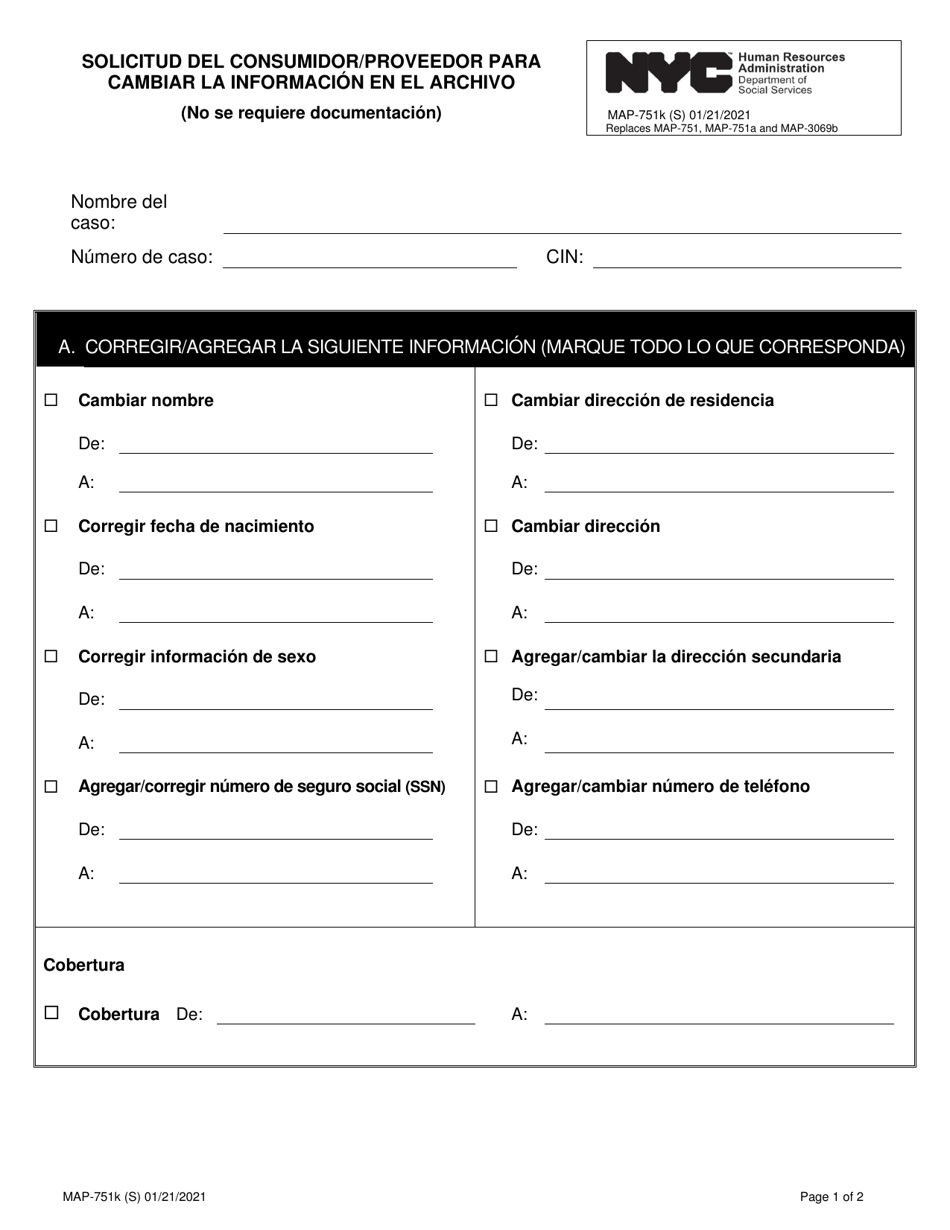 Formulario MAP-751K - Fill Out, Sign Online and Download Printable PDF ...