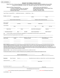 DD Form 369 Download Fillable PDF or Fill Online Police Record Check ...