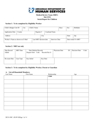 Arkansas Department of Human Services Forms PDF templates. download ...