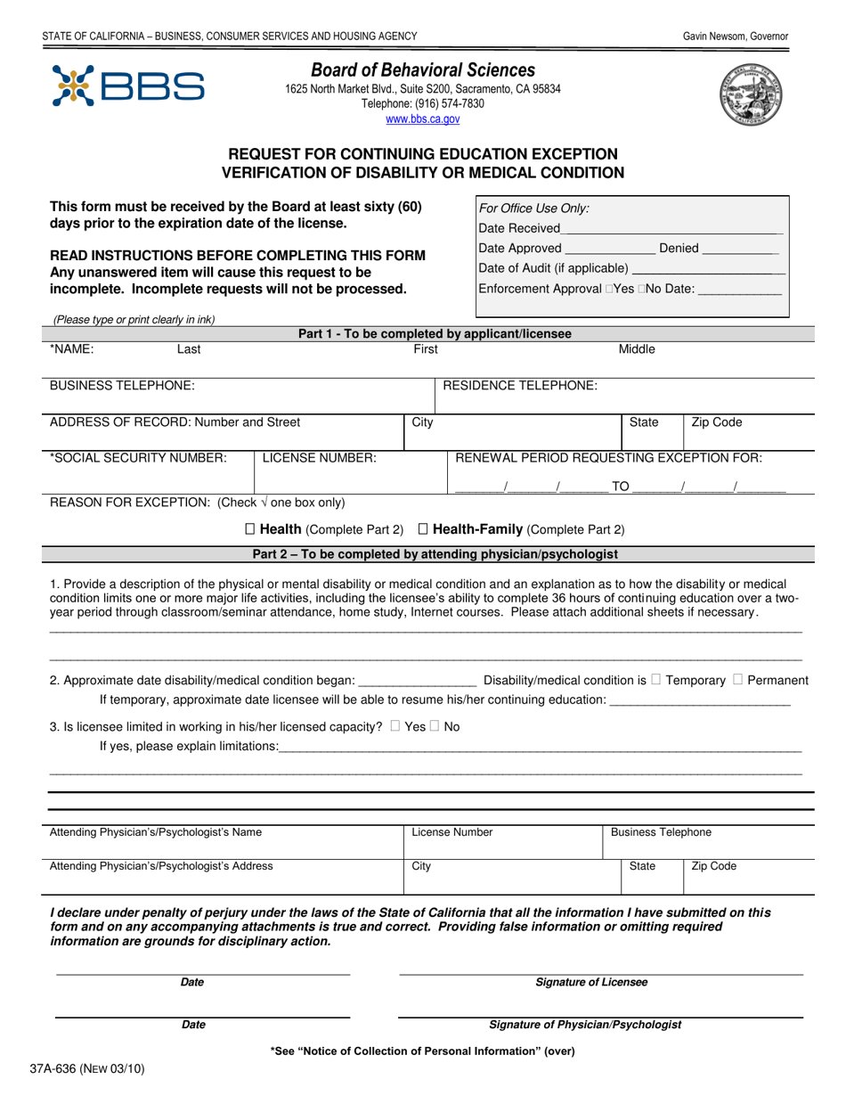 Form 37A-636 - Fill Out, Sign Online and Download Fillable PDF ...