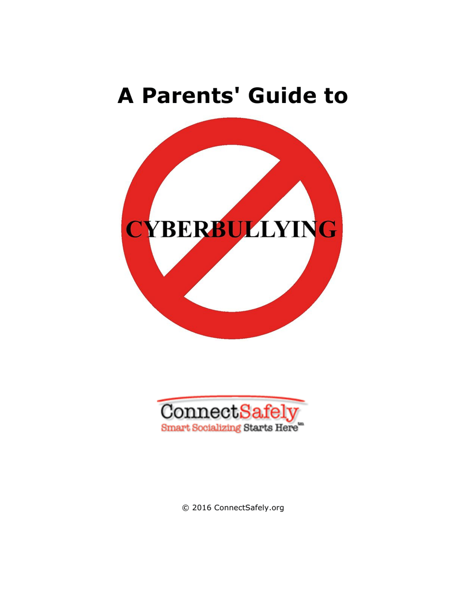 A Parents' Guide to Cyberbullying Download Printable PDF | Templateroller