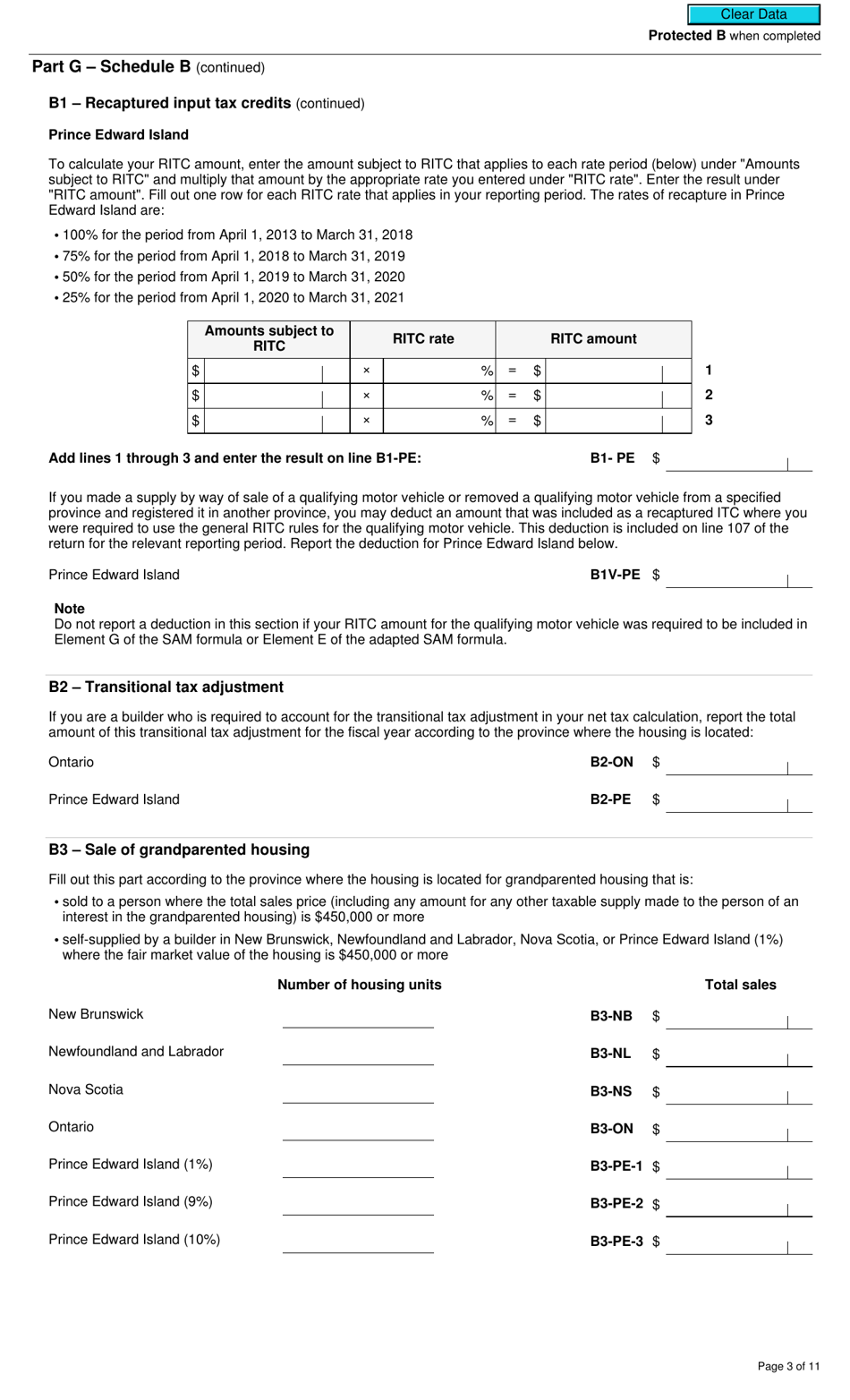 Form GST494 Download Fillable PDF or Fill Online Gst/Hst Final Return ...