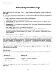 Form LDSS-5171 Download Fillable PDF or Fill Online Acknowledgment of ...