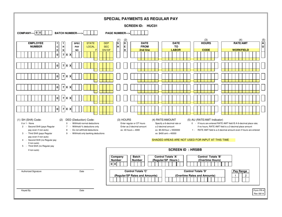 Form PR-4 - Fill Out, Sign Online and Download Printable PDF, Virginia ...