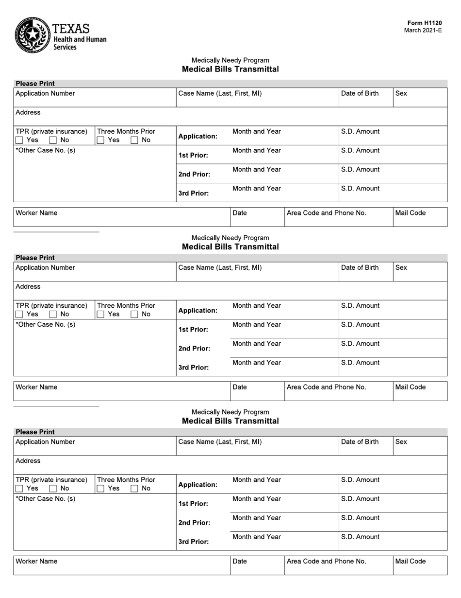 Form H1120 - Fill Out, Sign Online and Download Fillable PDF, Texas ...