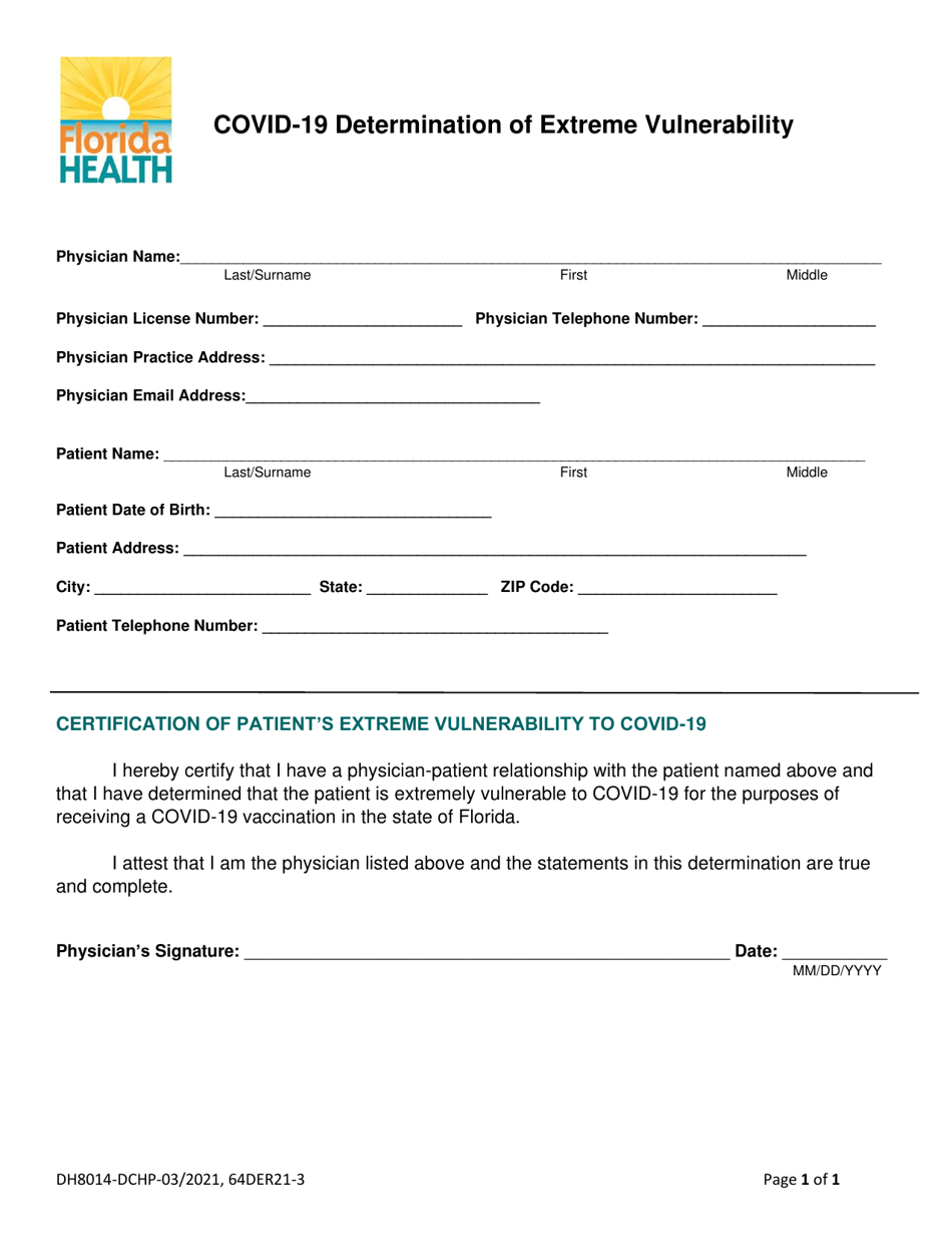 Form DH8014-DCHP - Fill Out, Sign Online and Download Printable PDF ...