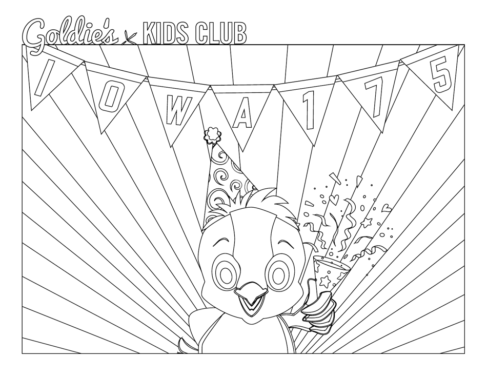 Iowa Spring Break Coloring Sheets - Goldie's Kids Club - Fill Out, Sign ...