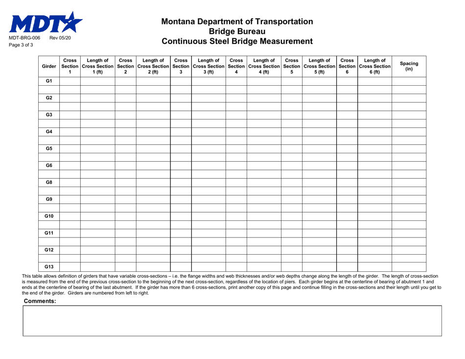 Form MDT-BRG-006 - Fill Out, Sign Online and Download Fillable PDF ... Form MDT-BRG-006 - Fill Out, Sign Online and Download Fillable PDF ...