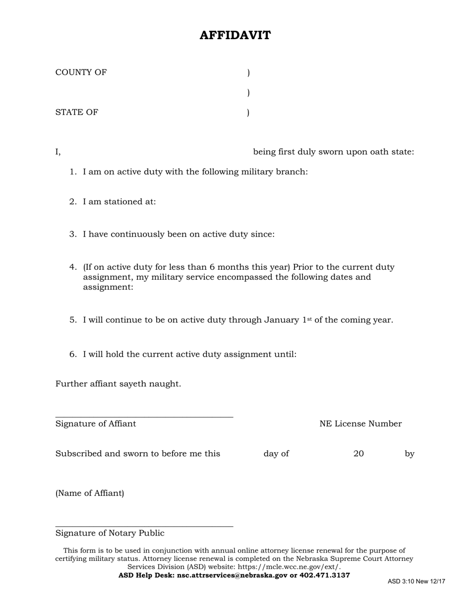 Form ASD3:10 - Fill Out, Sign Online and Download Fillable PDF ...