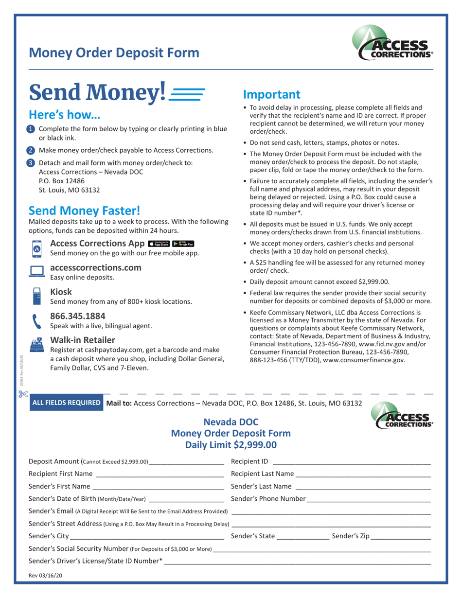 Printable Money Order Samples