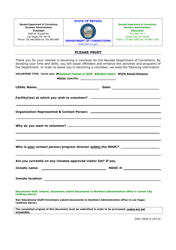 Form DOC-3504-V - Fill Out, Sign Online and Download Printable PDF ...