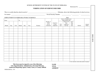 Form NPERS2000 - Fill Out, Sign Online and Download Printable PDF ...