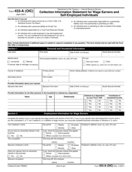IRS Form 433-A (OIC) Download Fillable PDF or Fill Online Collection ...