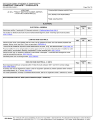 Form CEM-0606 Download Fillable PDF or Fill Online Construction Safety ...